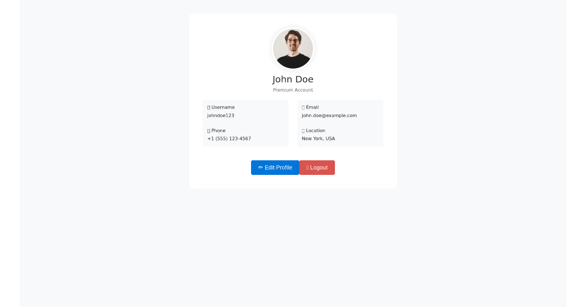 Account Overview Dashboard - Free Html, Bootstrap Component