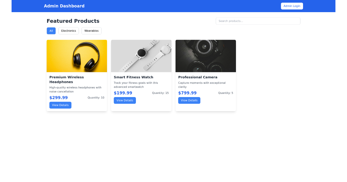 Product Grid Component - Free Angular, Tailwind Component