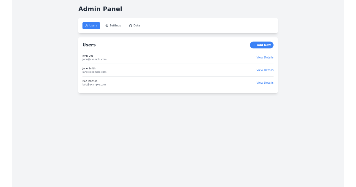 Modern Admin Panel with Bootstrap - Futuristic & Clean Design