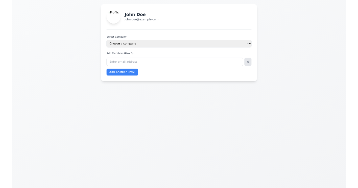 Admin User Management Page - Add and Manage Users