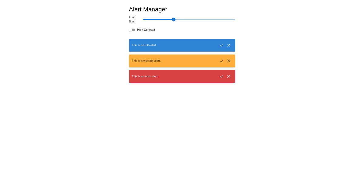Alert Box - Free React, Mui Component