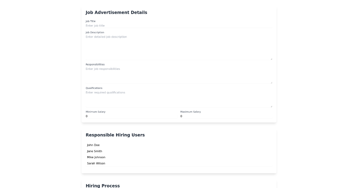 Job Ad Detail - Free Angular, Tailwind Component