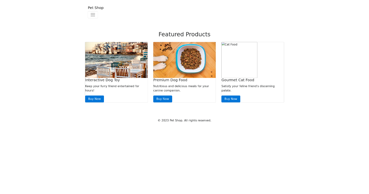 Pet Shop Registration Form - Free Html, Bootstrap Component