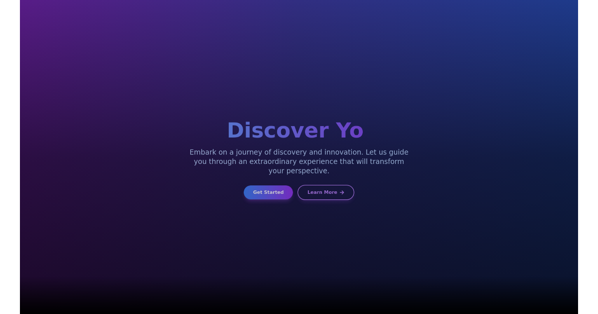 Hero Section - Free React, Tailwind Component
