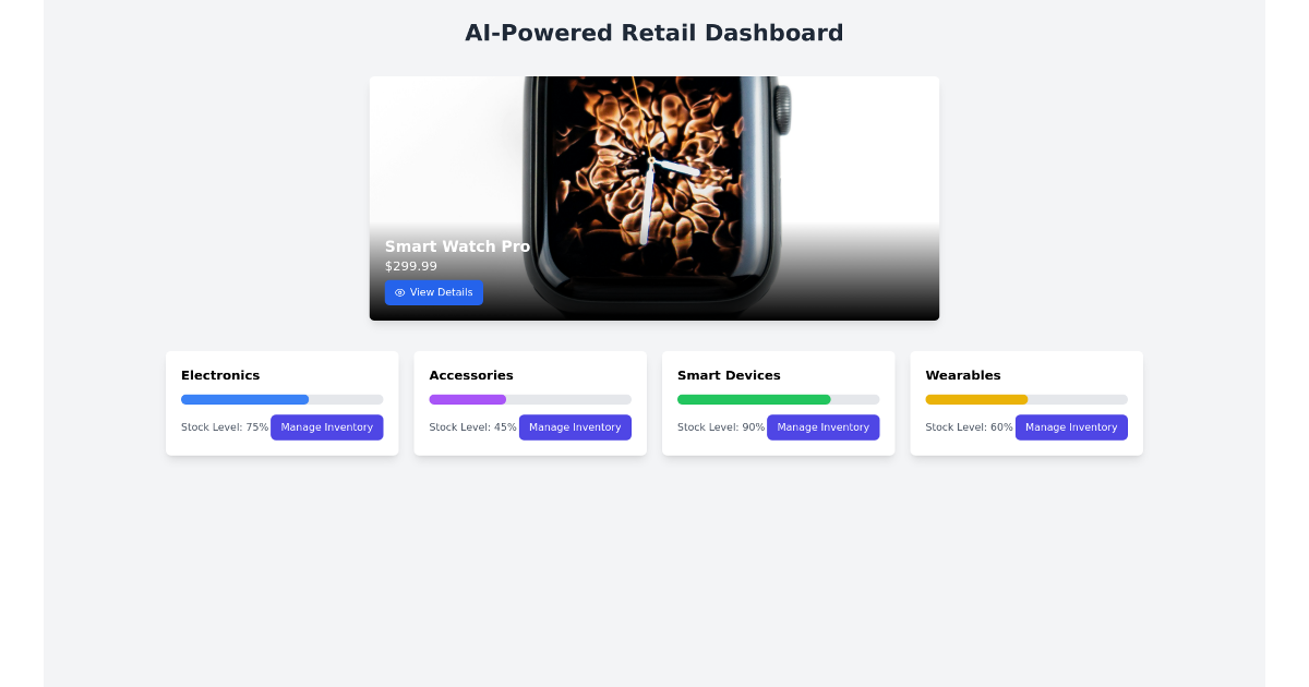 Product Data - Free React, Tailwind Component