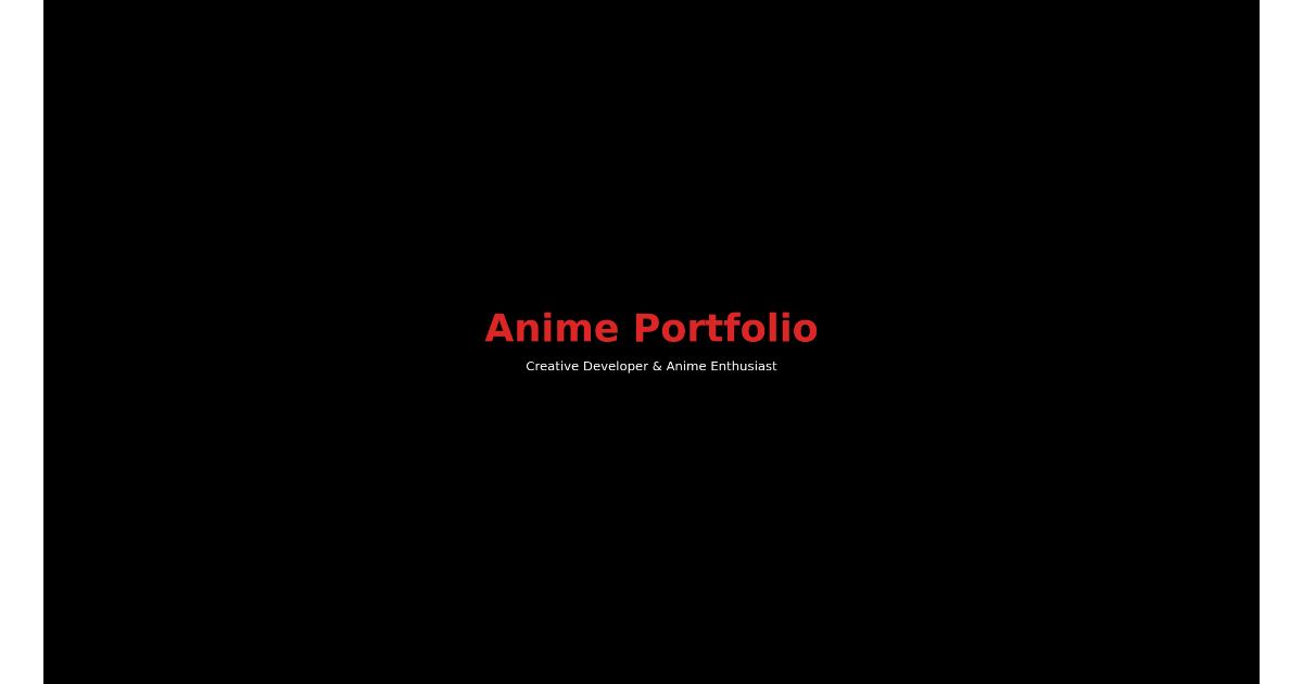 Portfolio - Free React, Tailwind Component