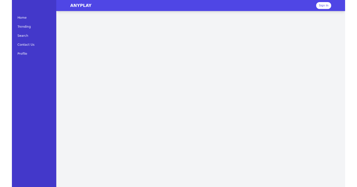Anime Streaming Navbar - Free Html, Tailwind Component