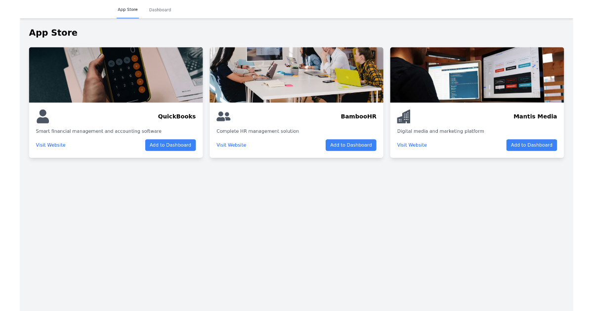 Apps - Free React, Tailwind Component