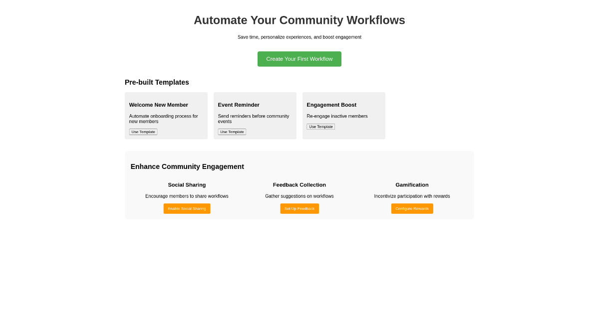 Automated Workflow Interface - Free Angular, Css Component