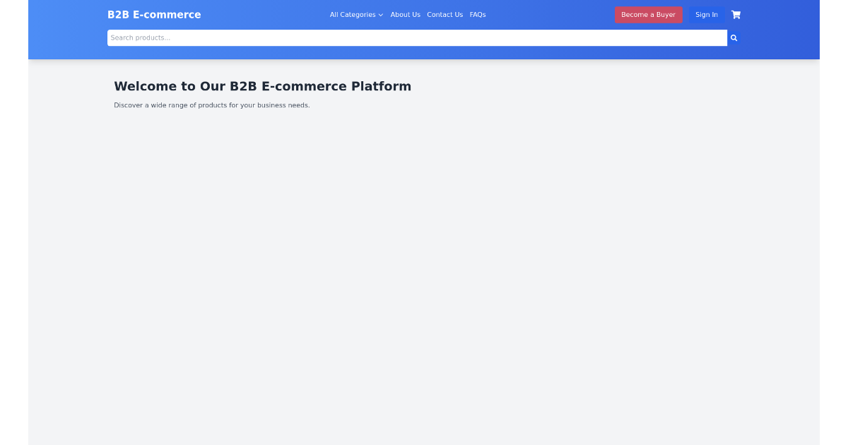 B2 B Navigation Bar - Free Html, Tailwind Component