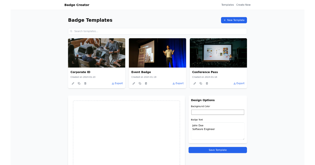 Badge Context - Free React, Tailwind Component