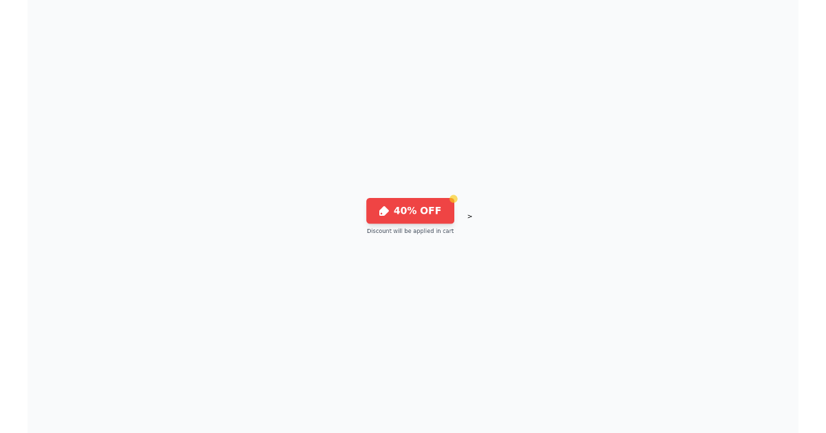 Animated Discount Button - Free Html, Tailwind Component
