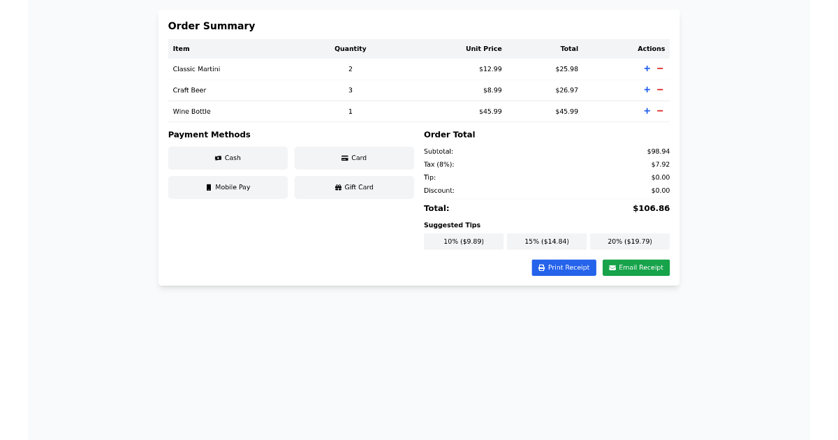 Billing Page - Free React, Tailwind Component