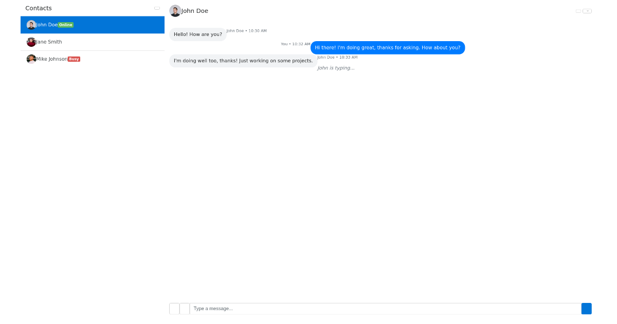 Discord-like Chat Interface - Free Html, Bootstrap Component