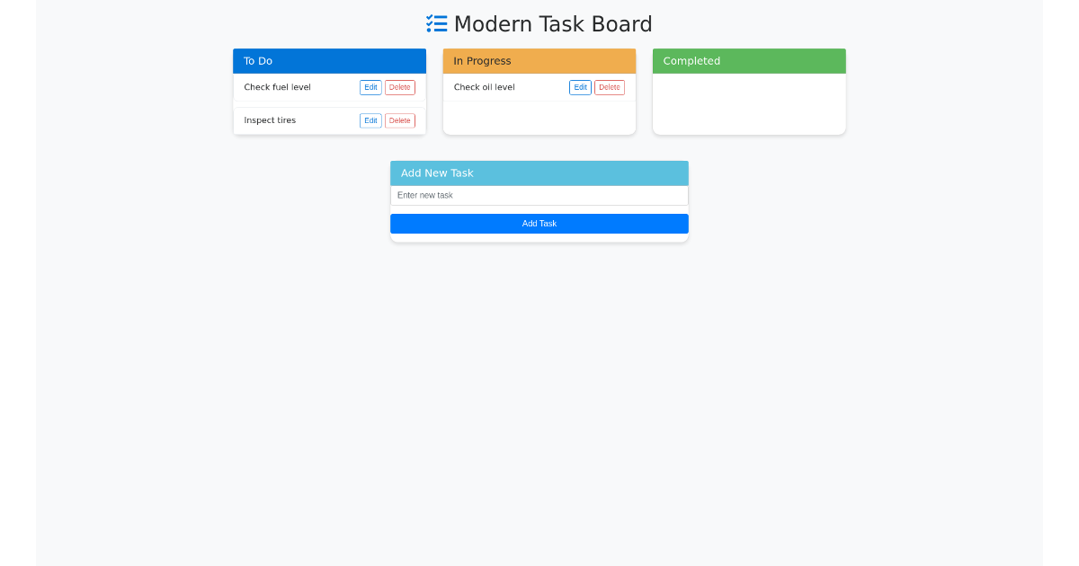 Bus Trip Checklist - Free Html, Bootstrap Component
