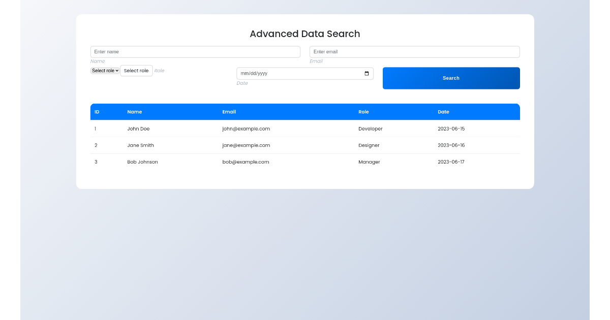 Feature- Rich C S S Form - Free Html, Bootstrap Component