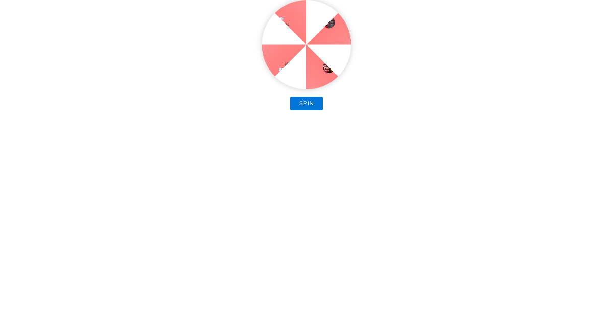 Spinning Wheel Interface - Free Html, Bootstrap Component