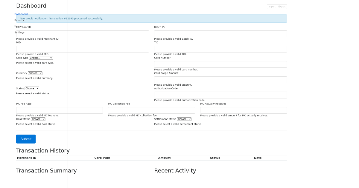 Dashboard Component - Free Html, Bootstrap Component