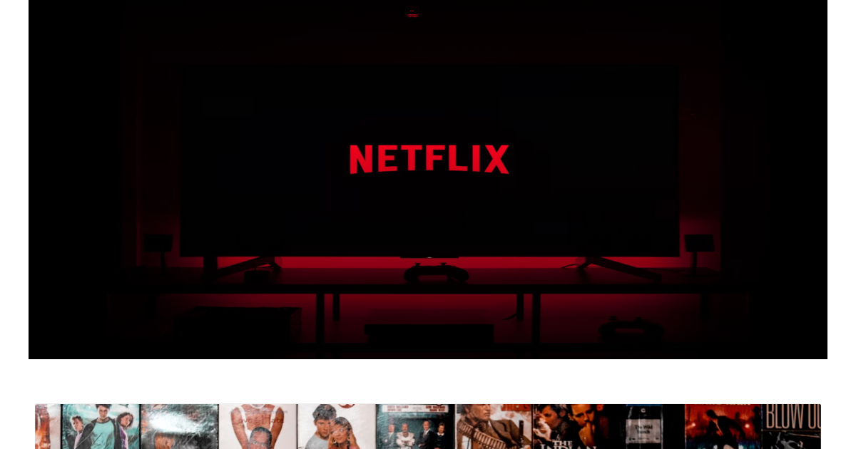Netflix Landing Page - Free Html, Bootstrap Component
