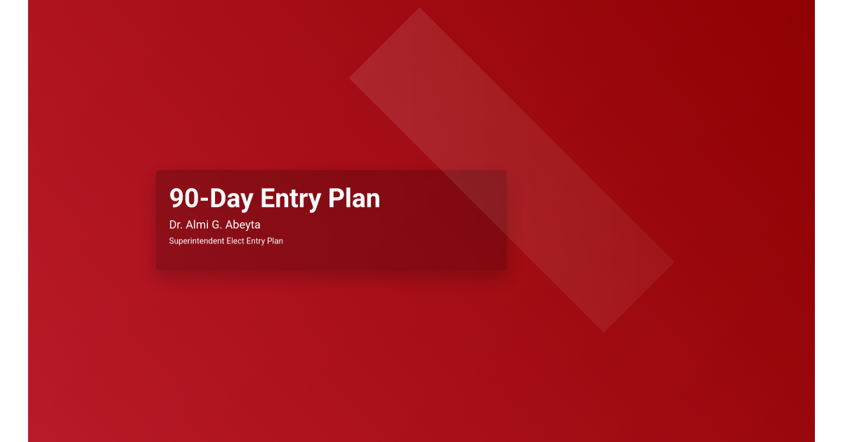 Superintendent Entry Plan - Free Html, Bootstrap Component