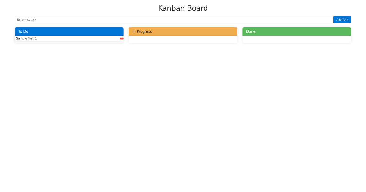 Design a Kanban Board with Chat Feature Using Bootstrap