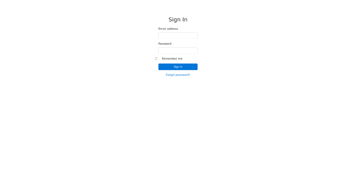 Modern Sign- In - Free Html, Bootstrap Component