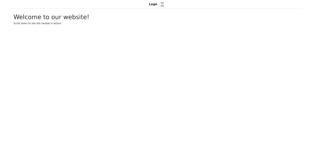 Responsive Fixed Navbar - Free Html, Bootstrap Component