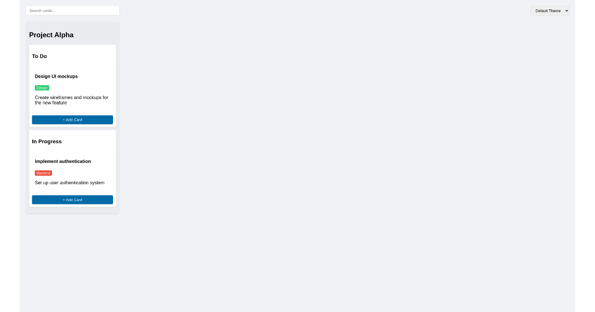 Create a Trello-Style Kanban Board App with Angular - Features ...