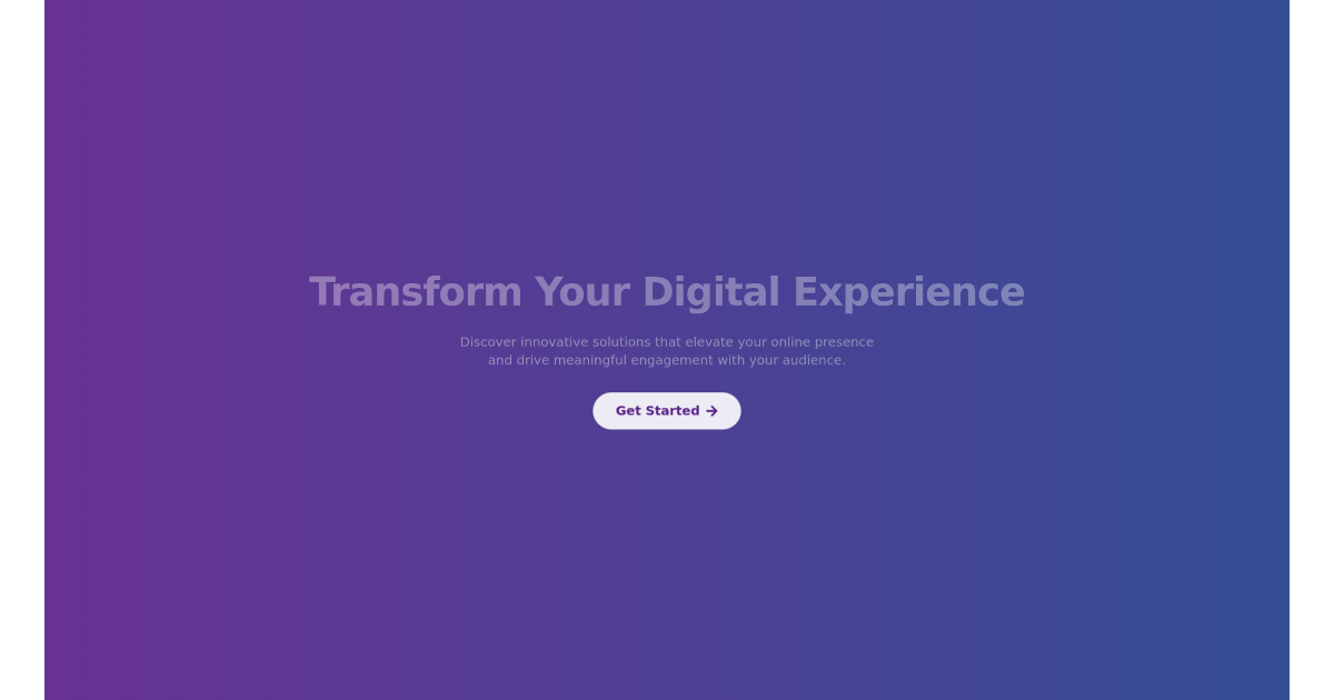 Build a Stunning Hero Section with React and Tailwind CSS