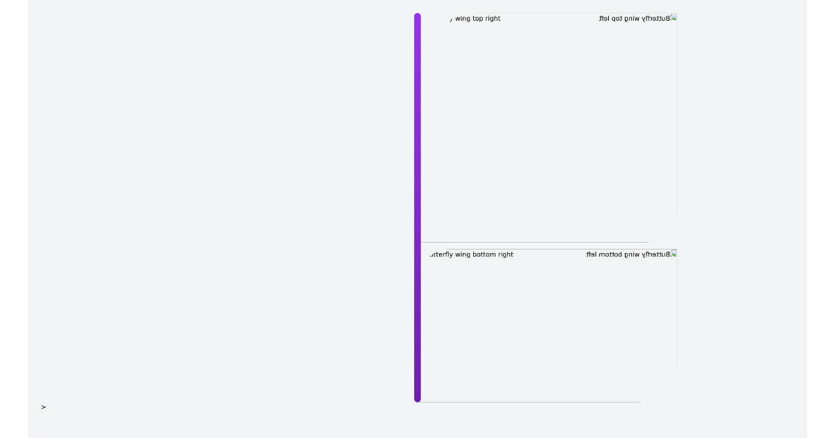 Butterfly Picture Collage - Free Html, Tailwind Component