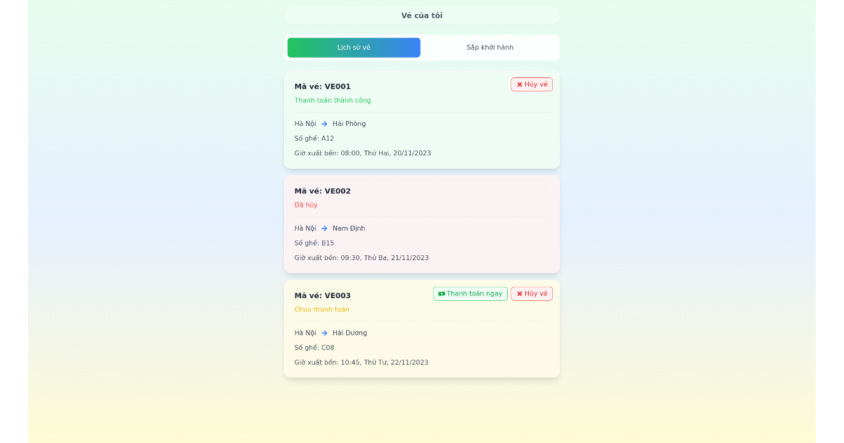 My Tickets - Free React, Tailwind Component