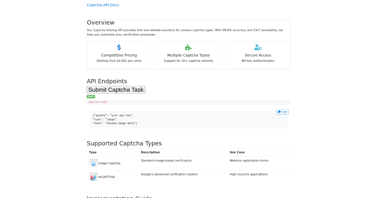 Documentation Landing Page - Free Html, Bootstrap Component