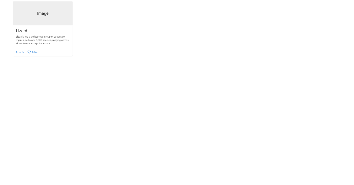 Card Display - Free React, Mui Component