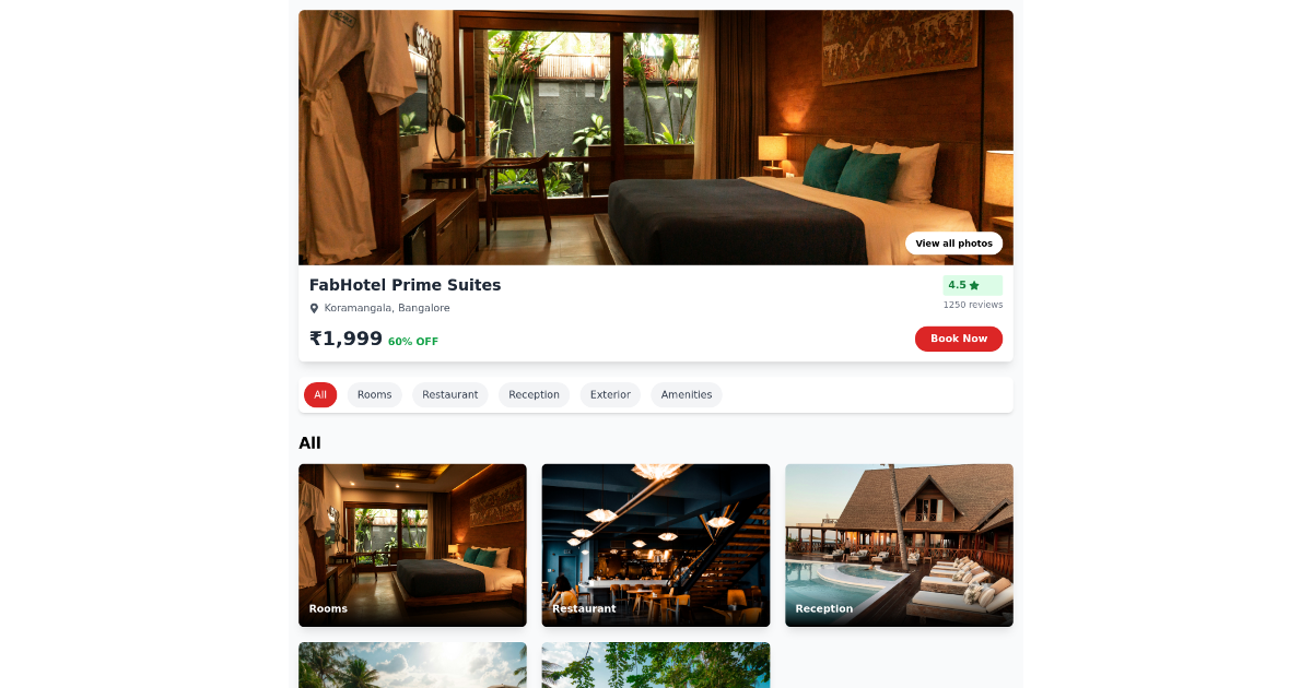 Image Gallery - Free React, Tailwind Component
