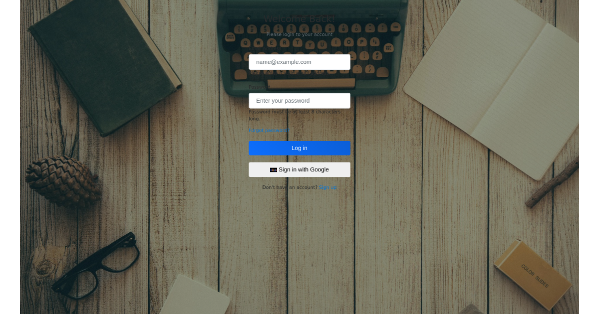Modern Login Interface - Free Html, Bootstrap Component