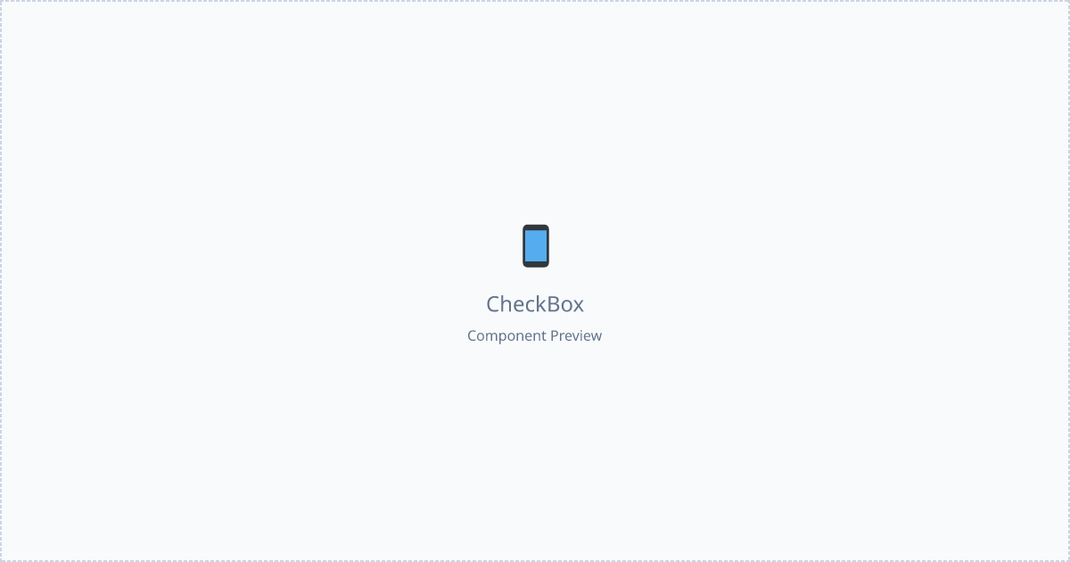 Interactive Check Box Component - MUI for React