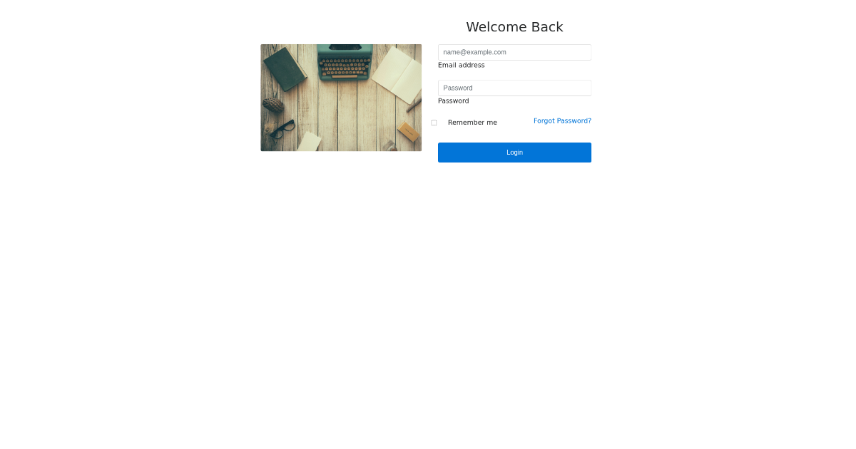 Feature Rich Login - Free Html, Bootstrap Component