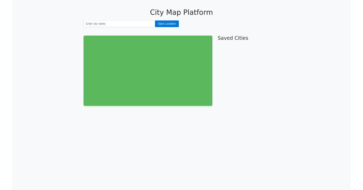 City Location Saver - Free Html, Bootstrap Component