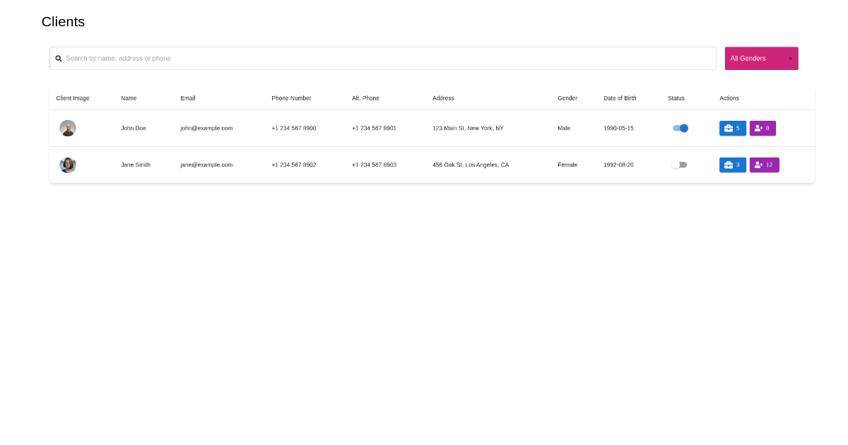 Styled Table Container - Free React, Mui Component
