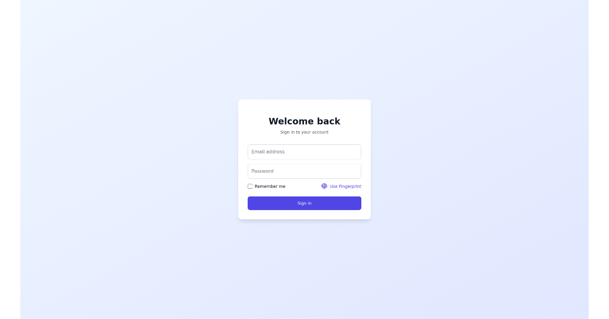 Login Page - Free React, Tailwind Component
