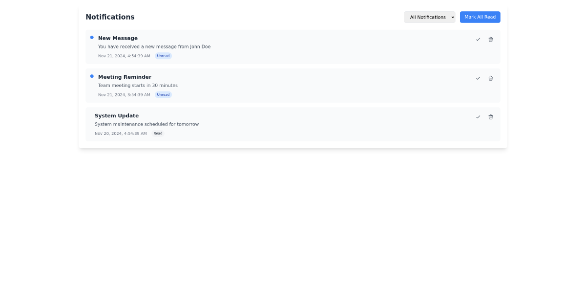 Build an AI-Powered Notification Dashboard with Angular & Tailwind