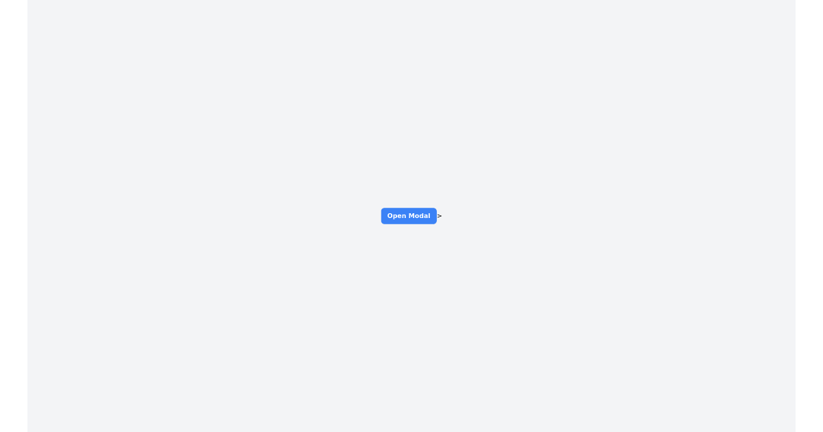 Inline Form Modal - Free Html, Tailwind Component