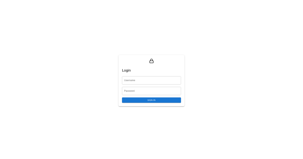 Login Page - Free React, Mui Component