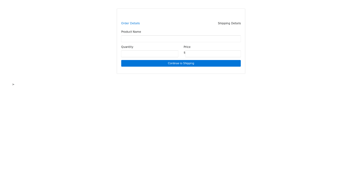 Create a Stylish Order and Shipping Details Stepper with Bootstrap