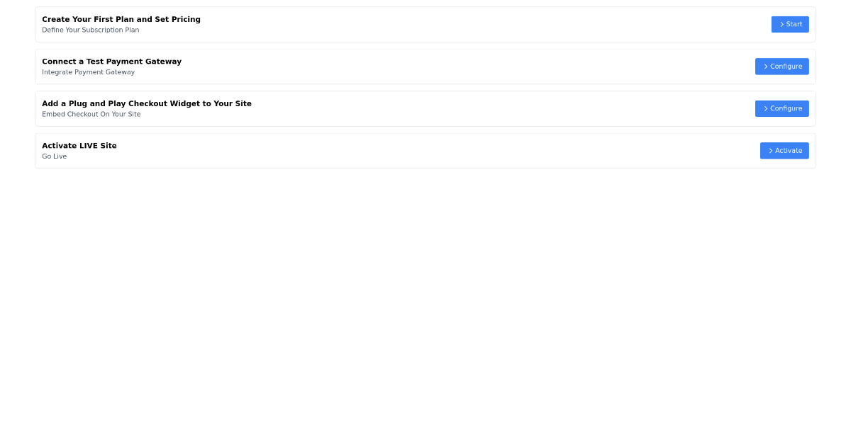 Setup Step Indicator - Free React, Tailwind Component
