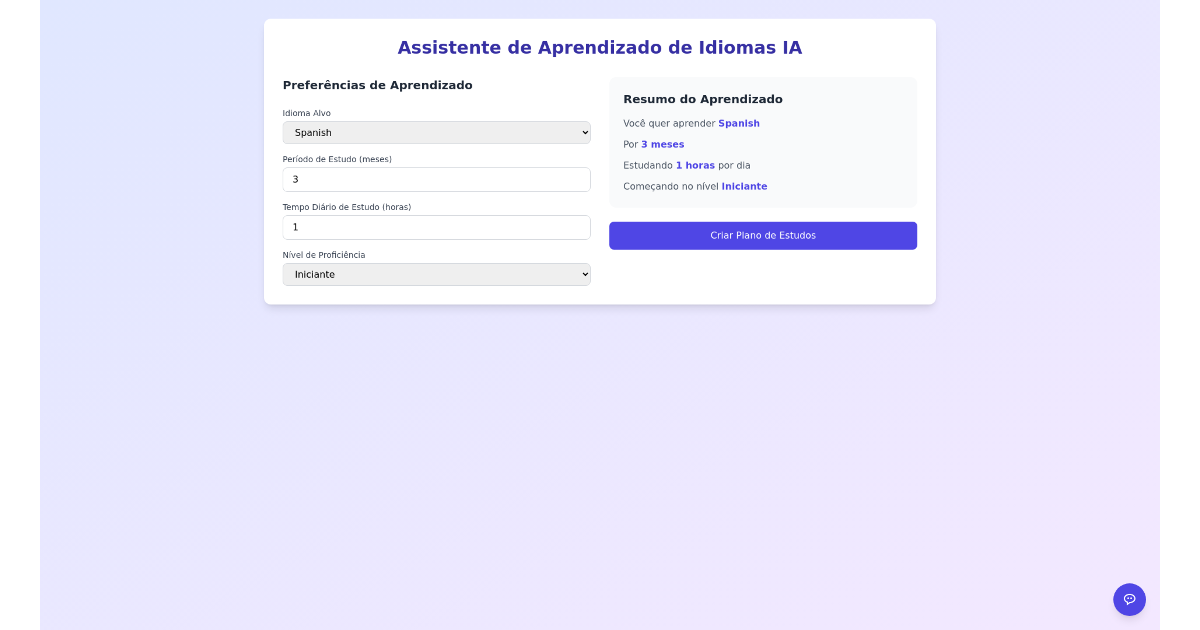 Language Learning App - Free React, Tailwind Component