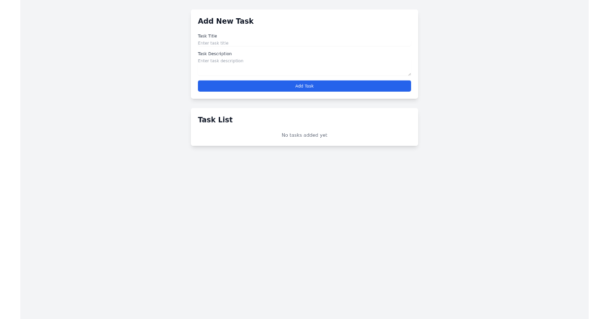 Task Management - Free React, Tailwind Component