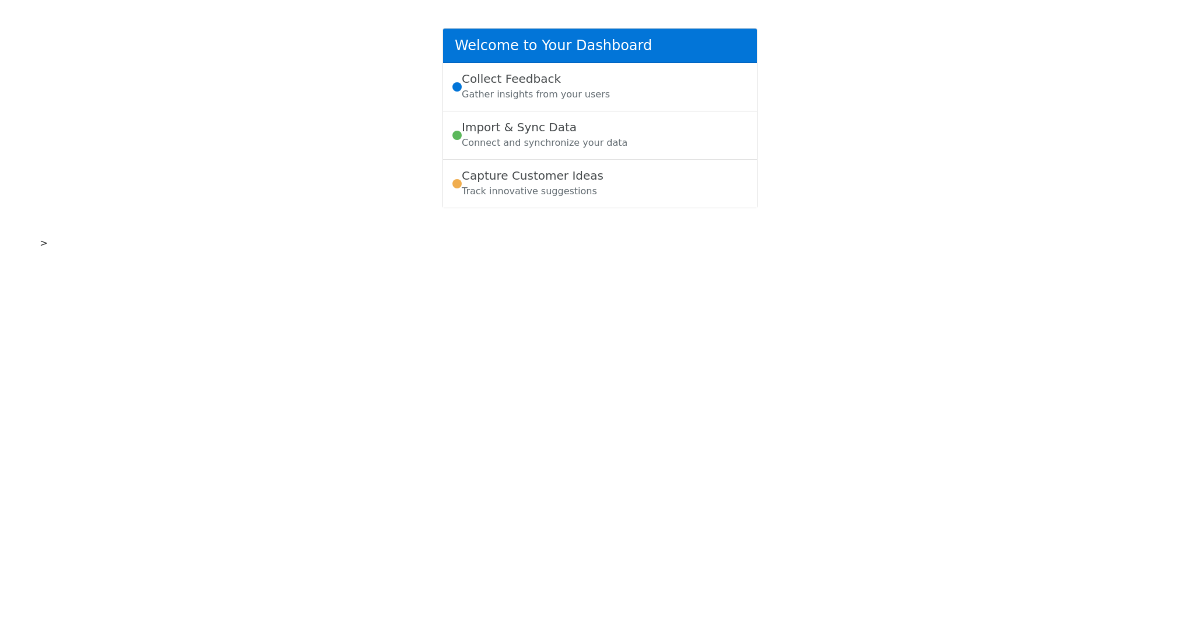 User Onboarding Dashboard with Interactive Features | Bootstrap