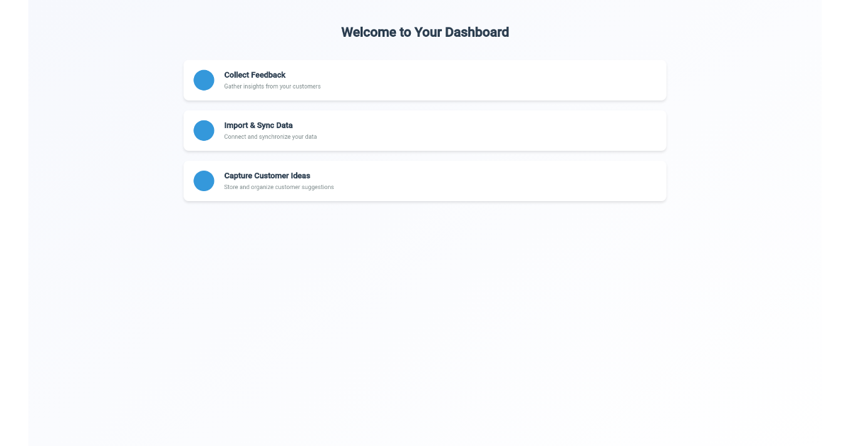 Onboarding Dashboard Component - Free Angular, Css Component