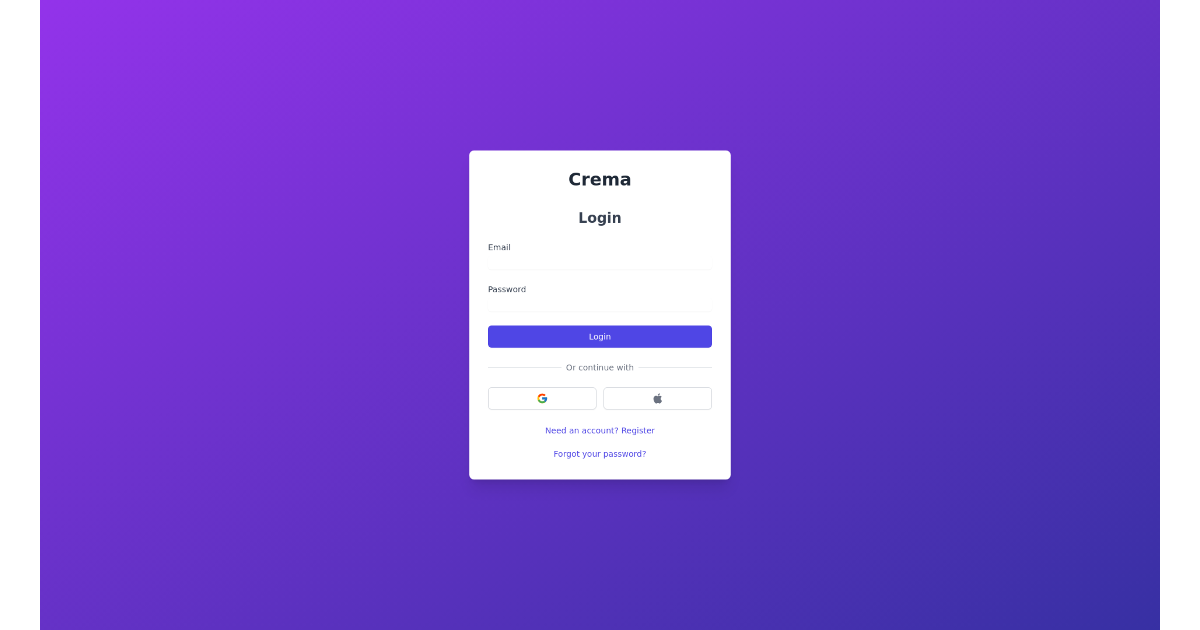 Auth Page - Free React, Tailwind Component